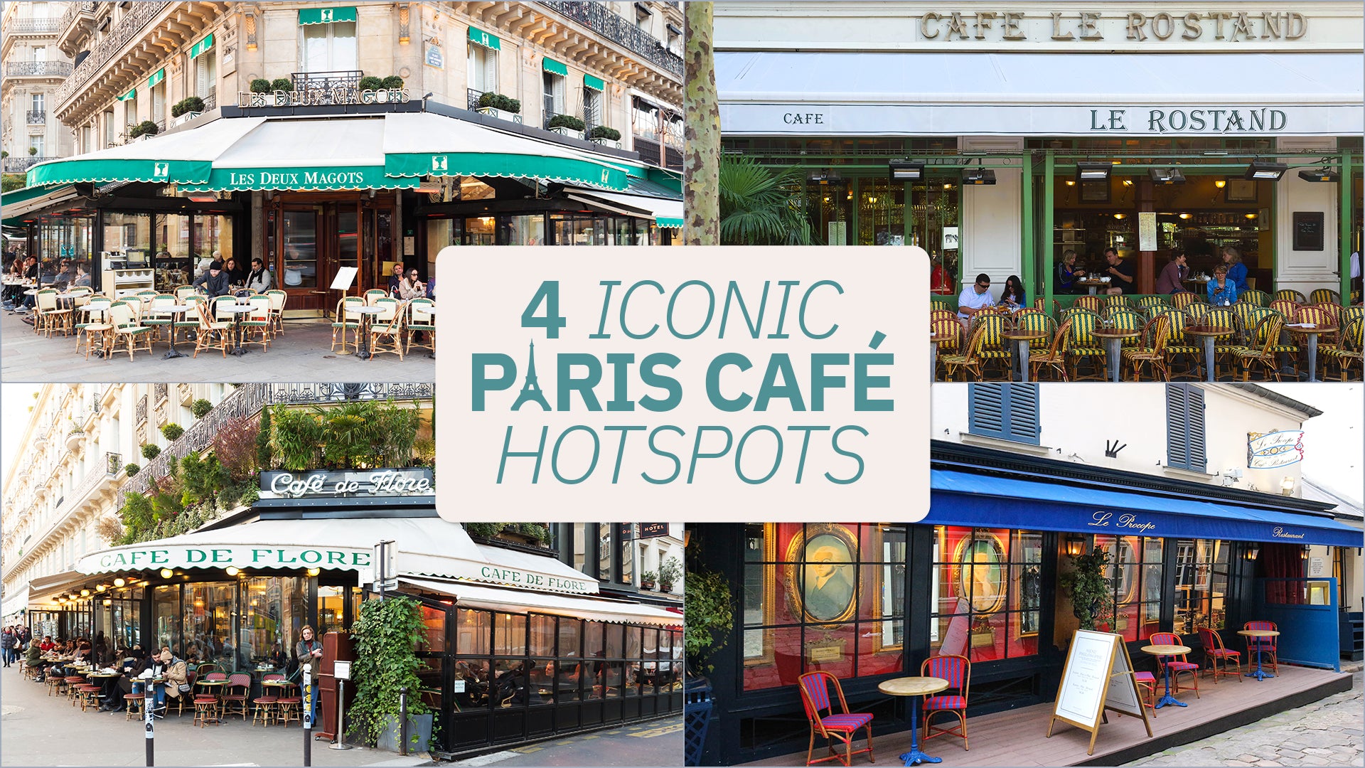 4 Iconic Paris Café Hotspots | Trtl Travel US