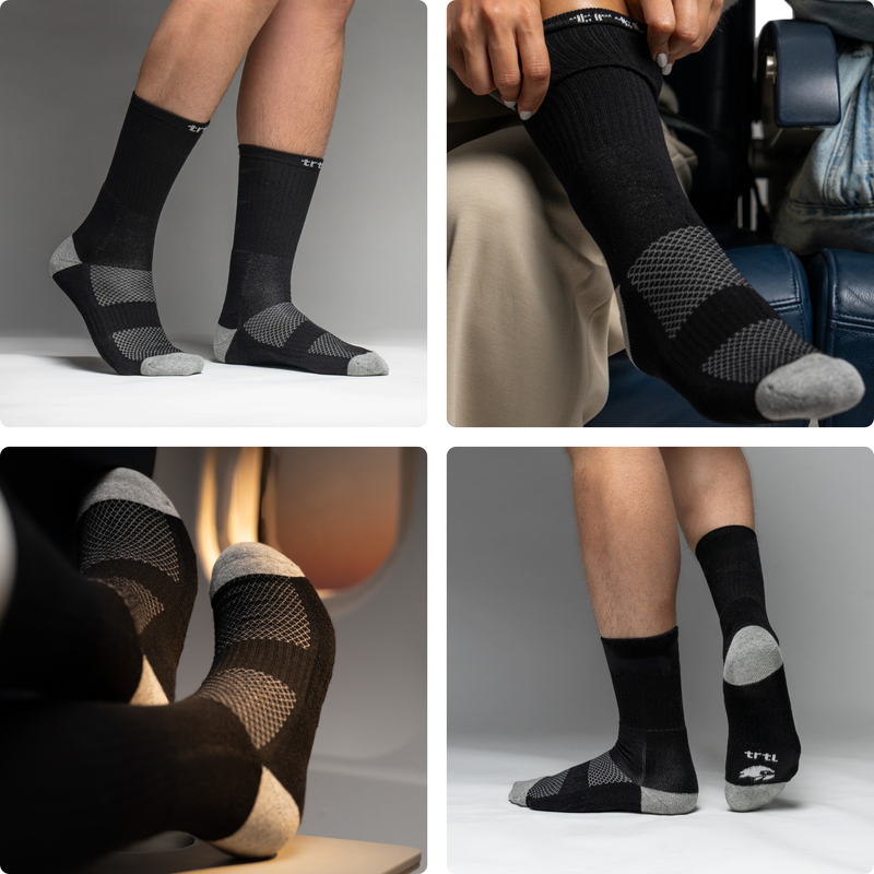 Trtl Bamboo Travel Socks | Trtl Travel US